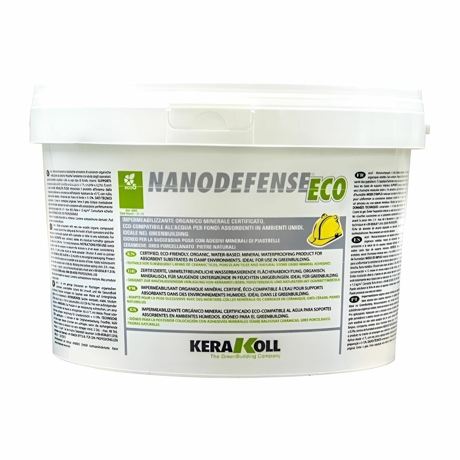 Гидроизоляция эластичная Kerakoll Nanodefense Eco (15кг)