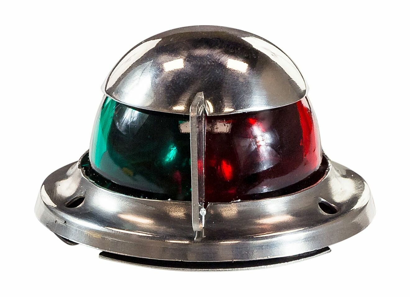 Огонь ходовой Youthful комбинированный (красный и зеленый), 12V/3W/BA15d, нержавеющая сталь