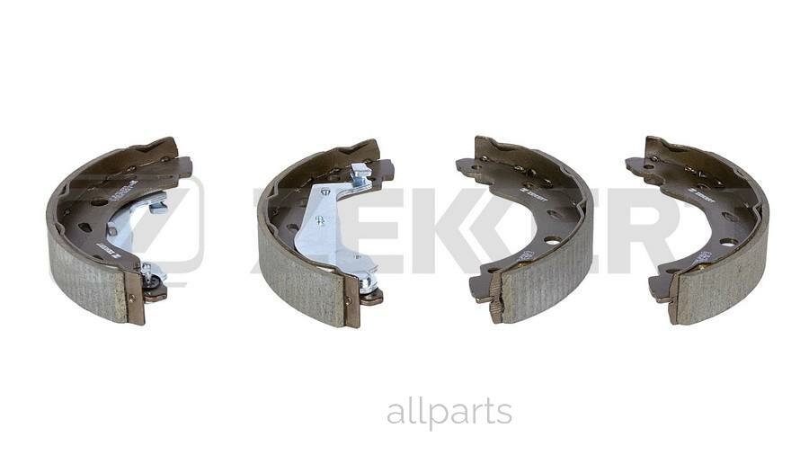 ZEKKERT BK-4376 Колодки торм. бараб. задн. Smart Cabrio (450) 00- City-Coupe (450) 98- Fortwo (450 451) 04- Road