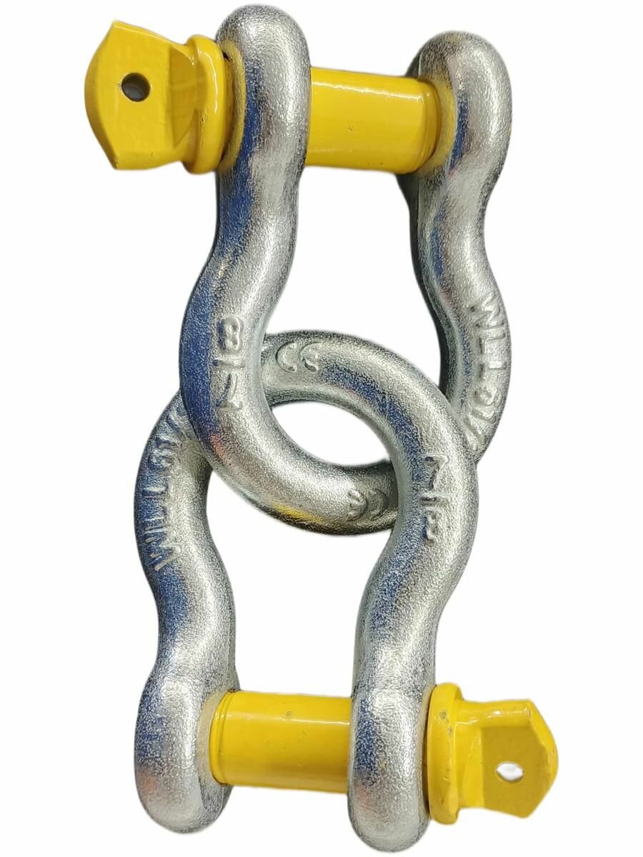 Шакл буксировочный (скоба) омегаобразный 6,5/26 тонн 2 штуки