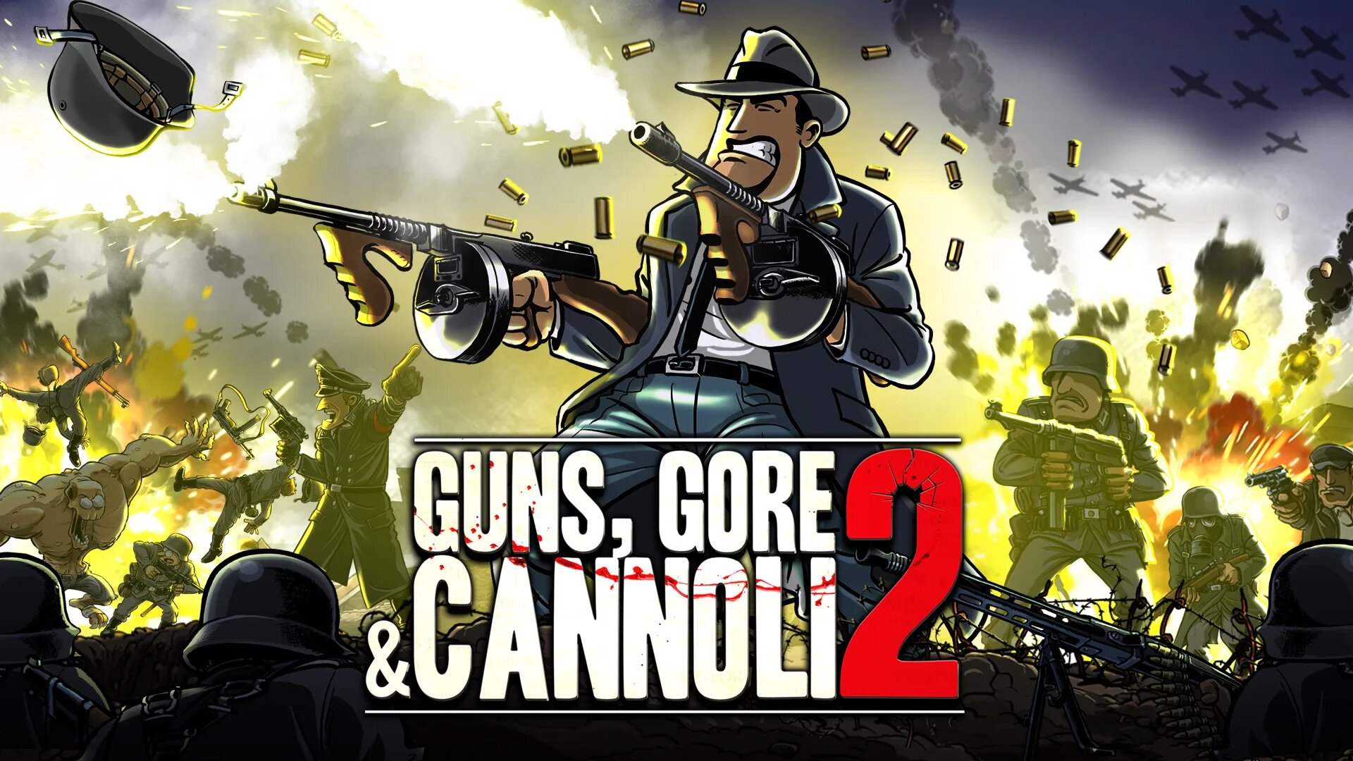 Игра Guns, Gore and Cannoli 2 для Nintendo Switch - Цифровая версия, США