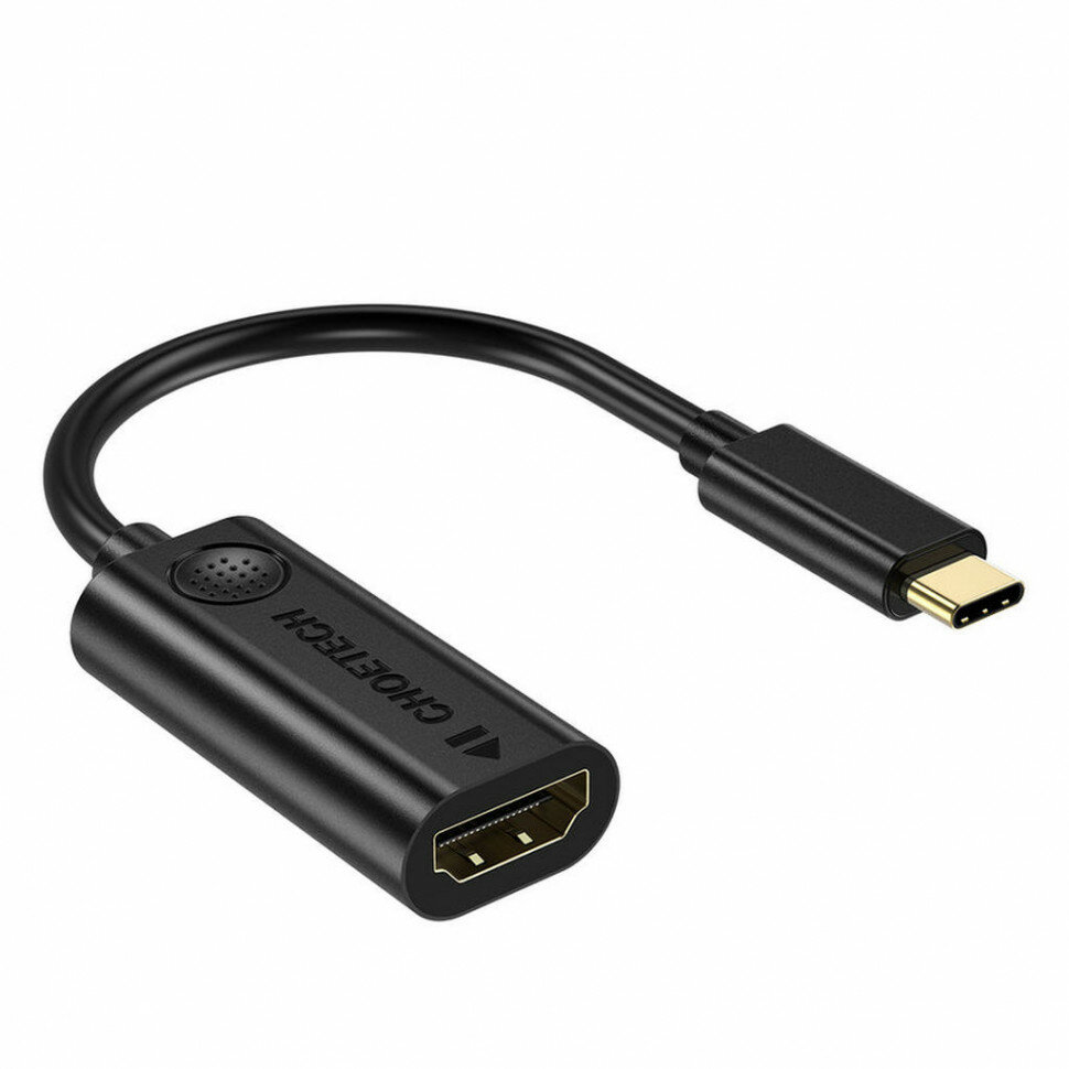 Переходник Choetech HUB-H04 с USB-C 3.1 на HDMI (HUB-H04BK), черный