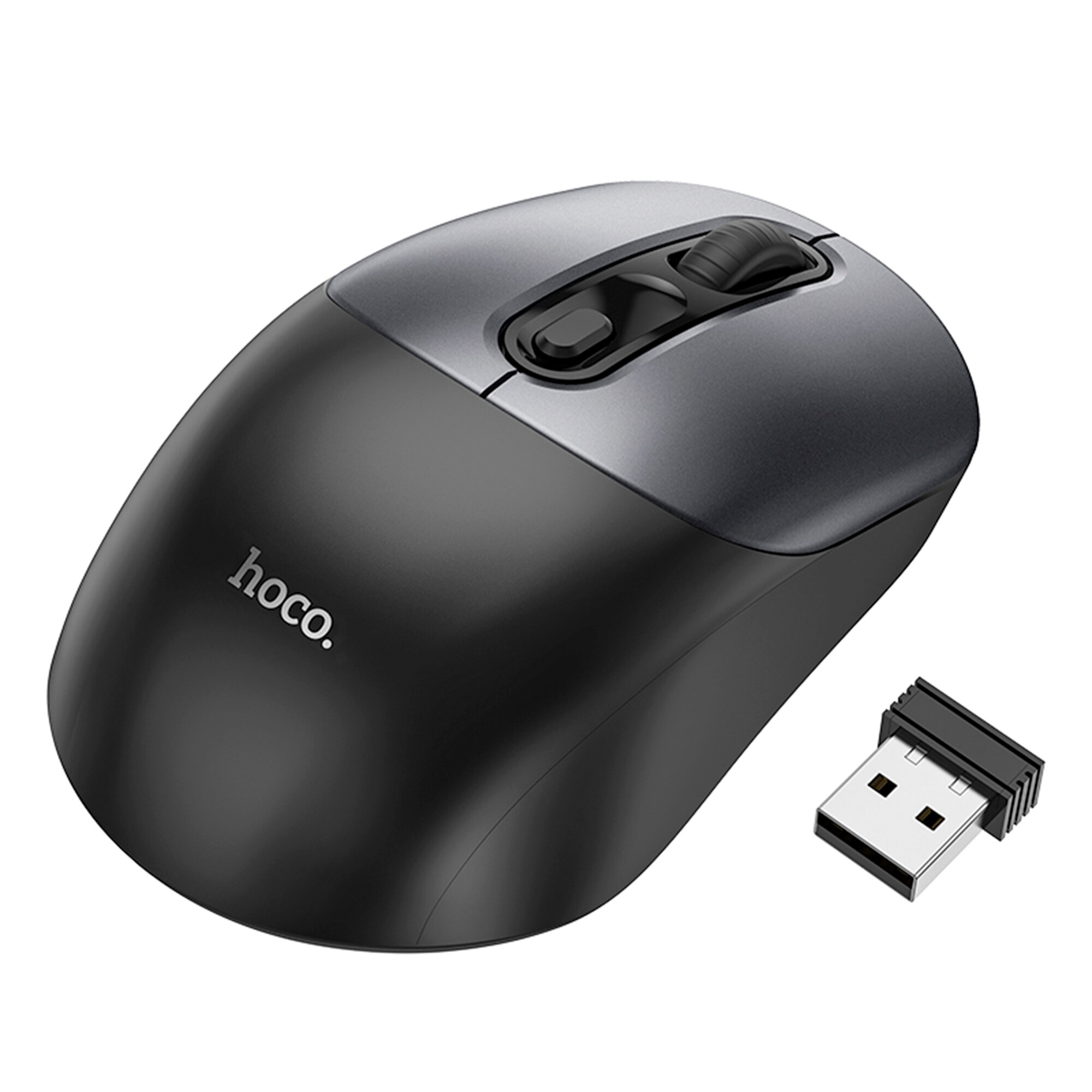 Беспроводная мышка, GM28, HOCO, черный
