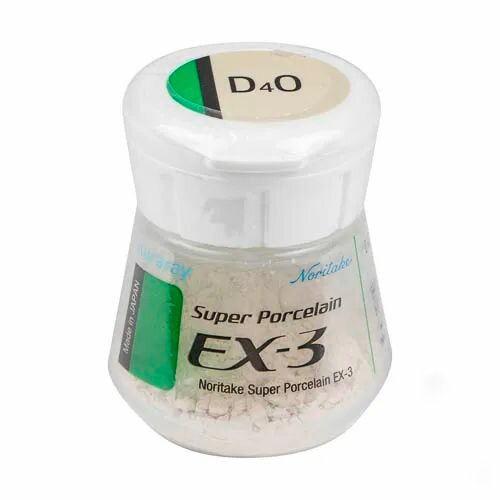 Стоматологический материал Noritake EX-3. Масса керамическая для металлокерамики Норитаки. Опак порошок D4O (10 гр)