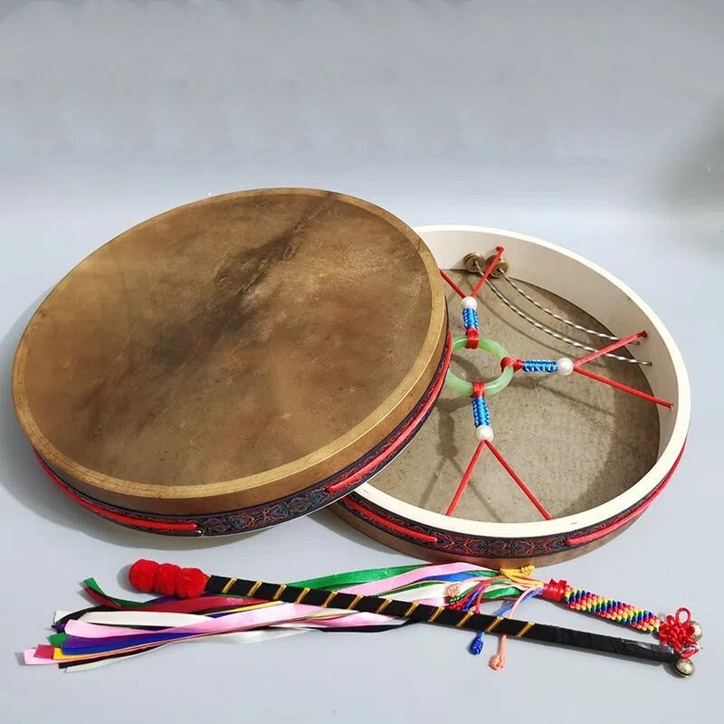 Шаманский Бубен 40 см / Черный / Оксфорд