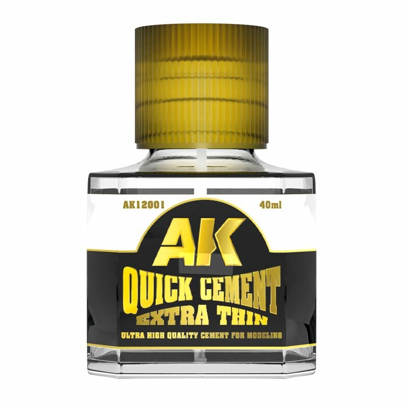 Клей для моделирования AK Interactive - Quick Cement Extra Thin (Glue)