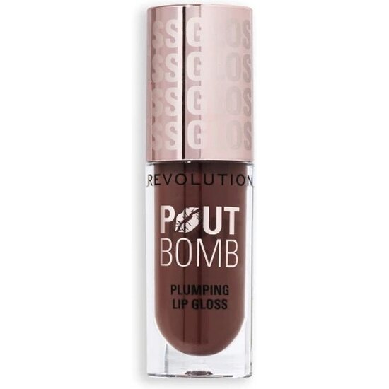 Блеск для губ Revolution Makeup Pout Bomb Plumping Gloss тон Espresso Cool Nude, 4,6 мл