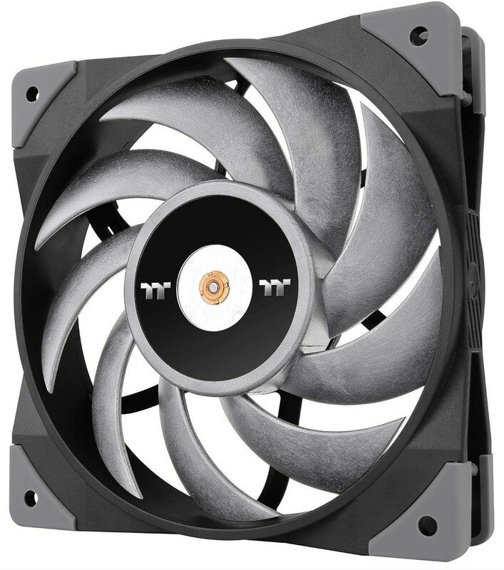 Корпусный вентилятор Thermaltake Вентилятор TOUGHFAN 12 с ШИМ контроллером, Turbo Radiator Fan 1Pack