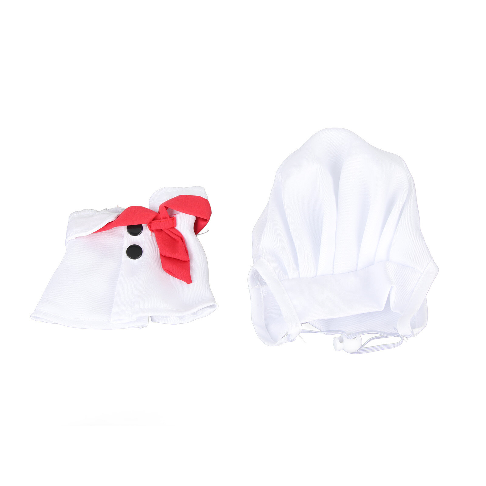 Pet Chef Costume Cute Stylish Size Adjustable Washable Clothing for Cat Dog Hat and Cape S
