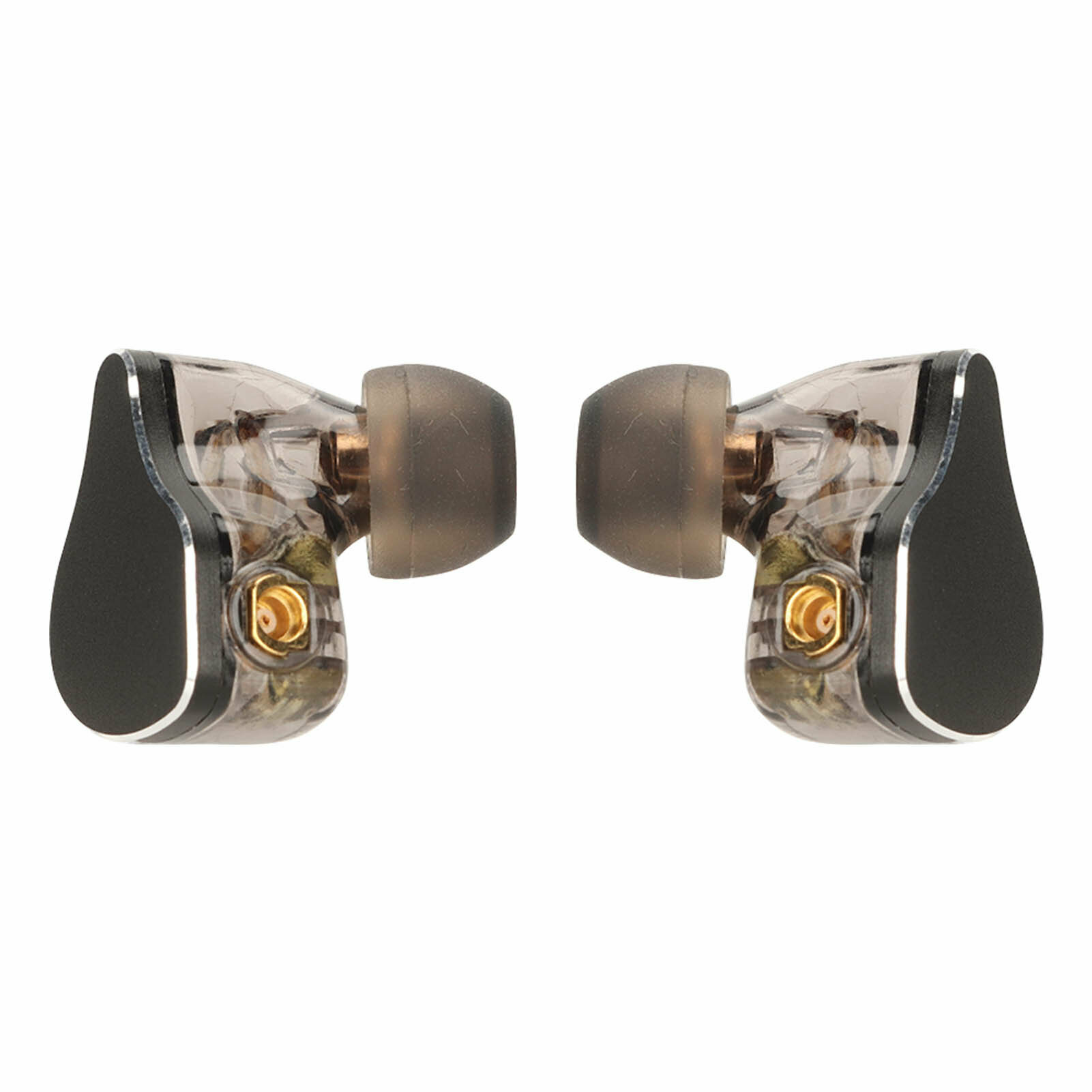 Наушники-драйверы MMCX 10 мм, динамические, Hi-Fi, 3-полосный звук, съемные, металлические, для SE215/SE315/SE425, черные