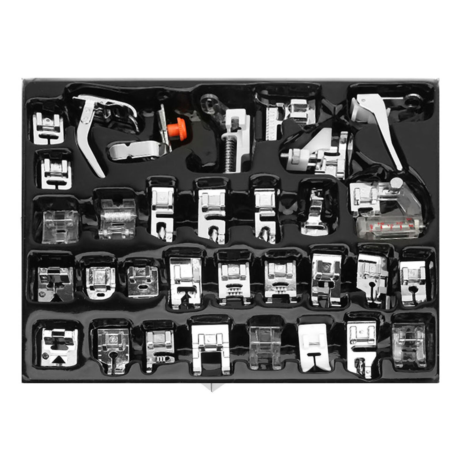 Многофункциональный набор прижимных лапок для бытовой швейной машины (32 шт.)