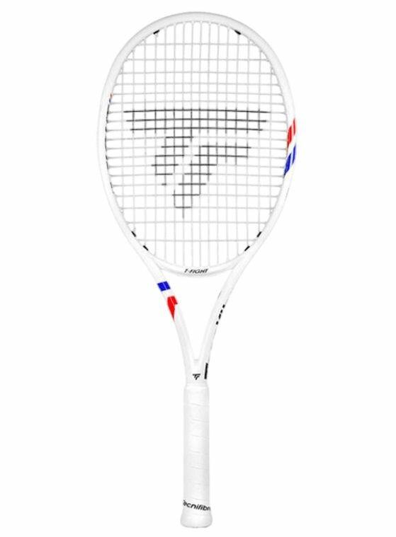 Ракетка теннисная TECNIFIBRE TFIGHT 255, белый, ручка 2
