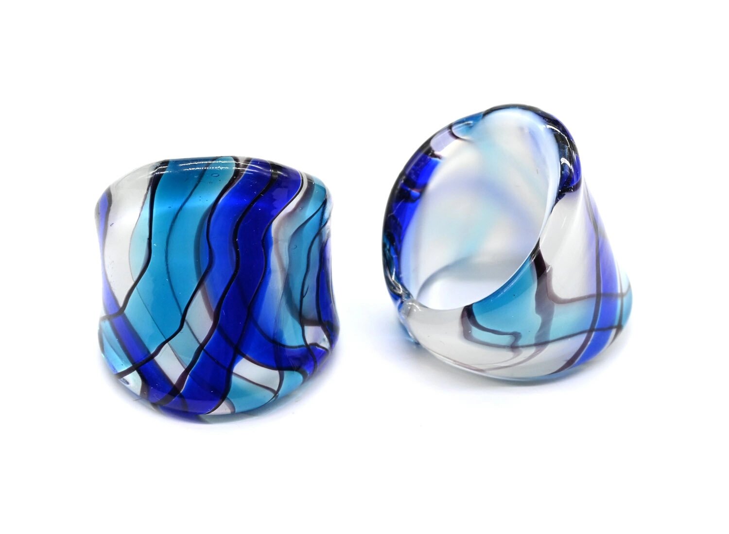 Кольцо, муранское стекло