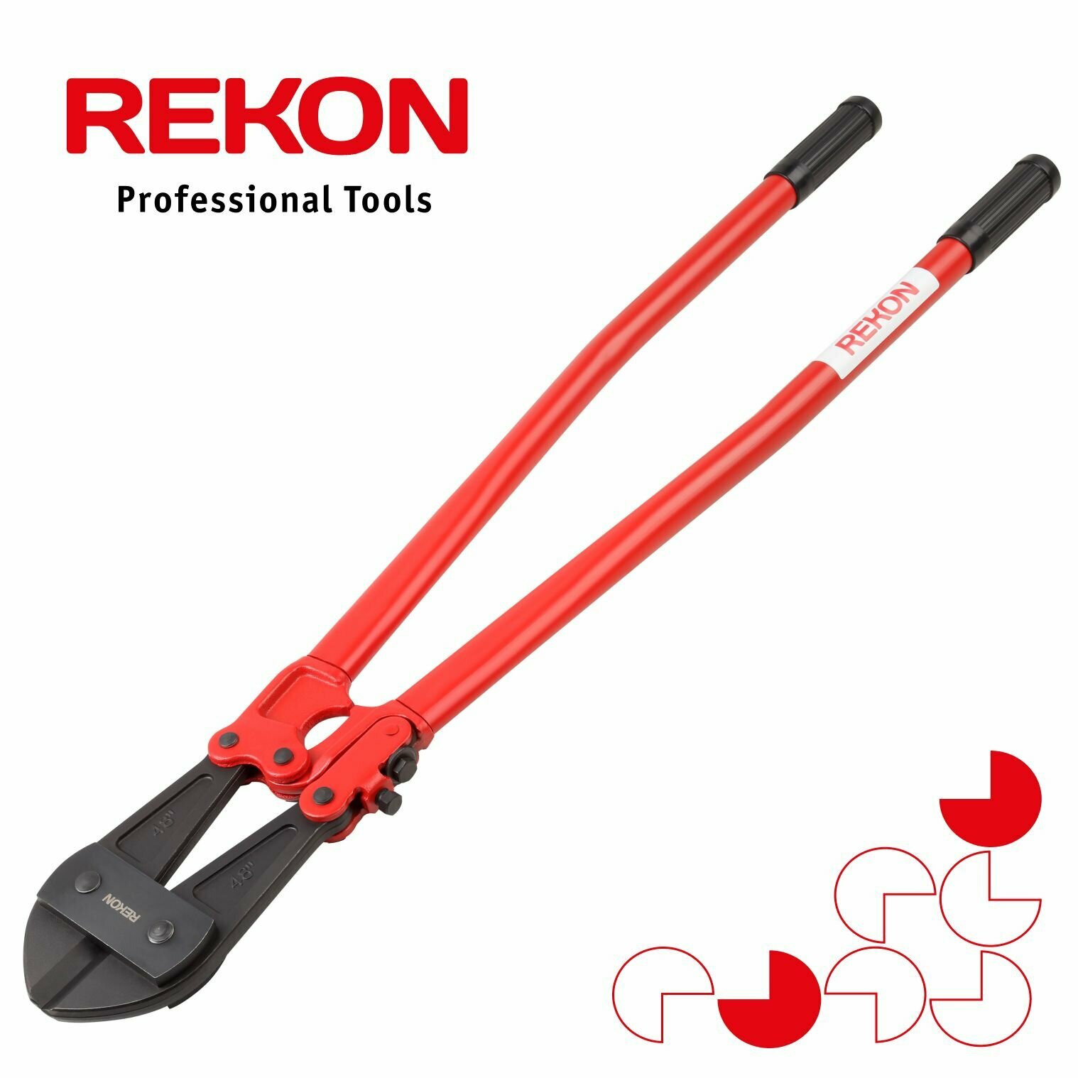 REKON Арматурные ножницы 48" (1200мм), сталь до 19 мм (болторез)