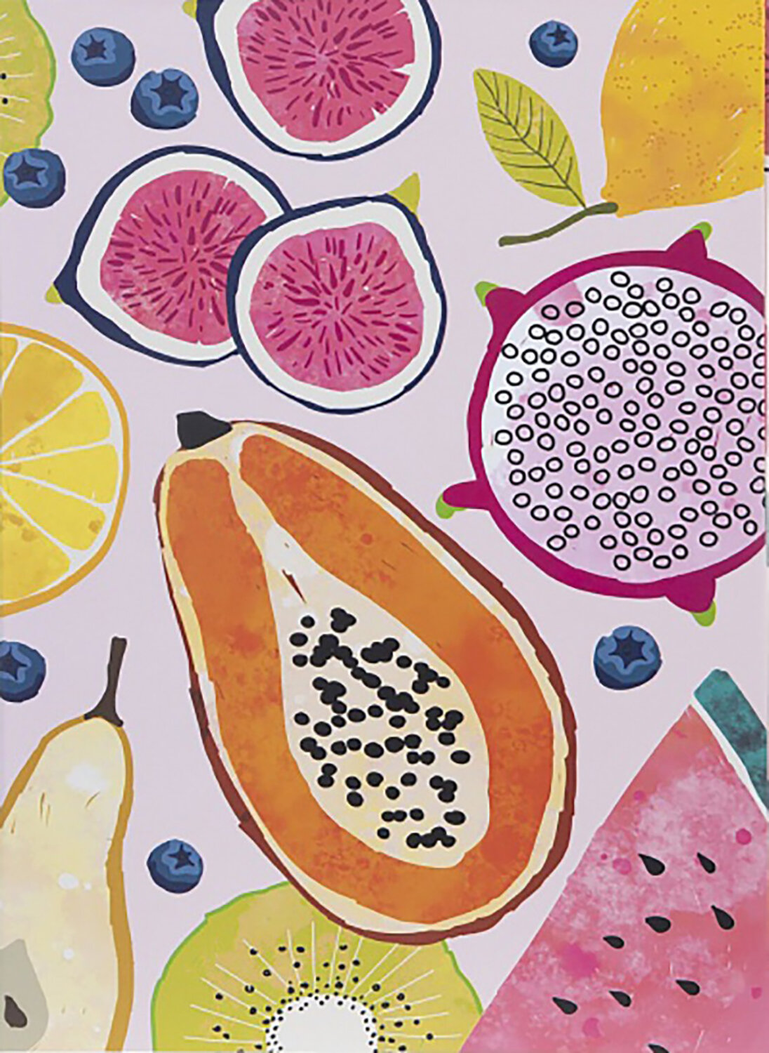 Папка-планшет с металлическим зажимом Fruits, А4