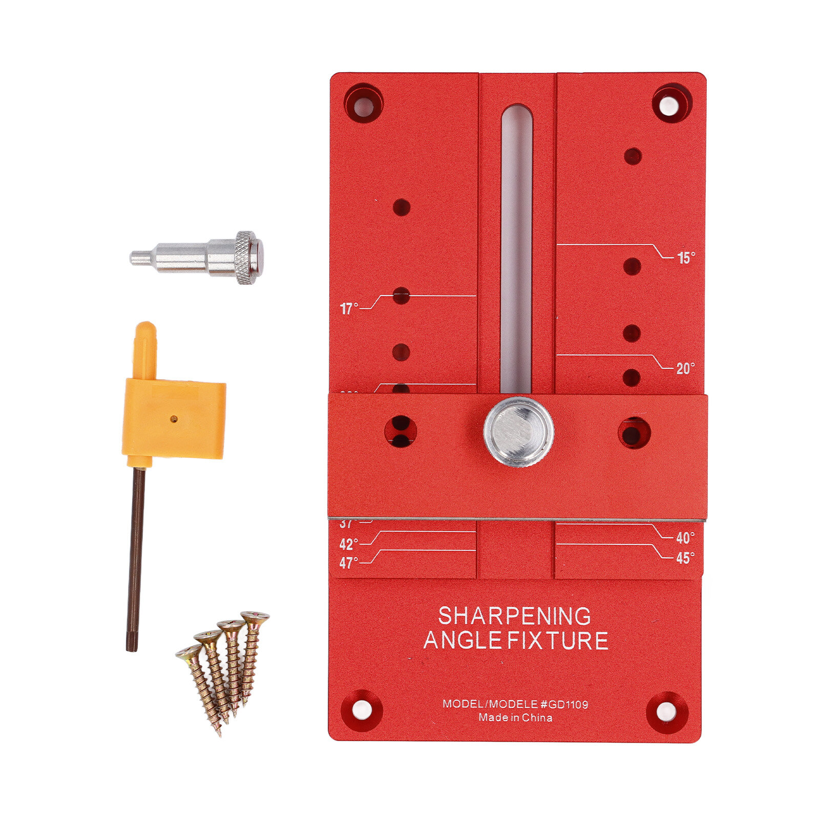 Угловой шаблон заточки ножей алюм. (для стамесок)