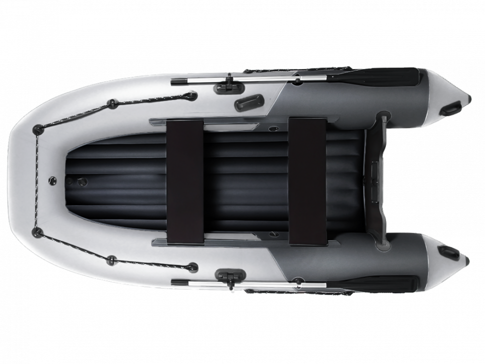 Надувная лодка НДНД Grouper 310 (графитово-серый)
