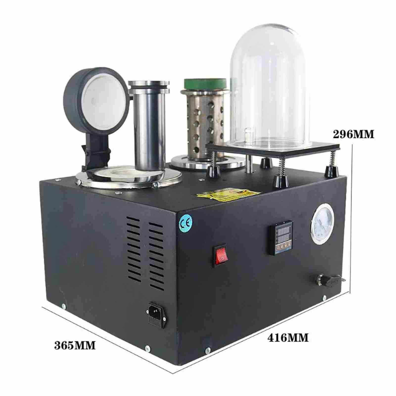 2 кг литейная машина для ювелирных изделий, высокотемпературная очистка, вакуумная литьевая плавильная машина, многофункциональное ювелирное гипсовое литьевое оборудование для литья