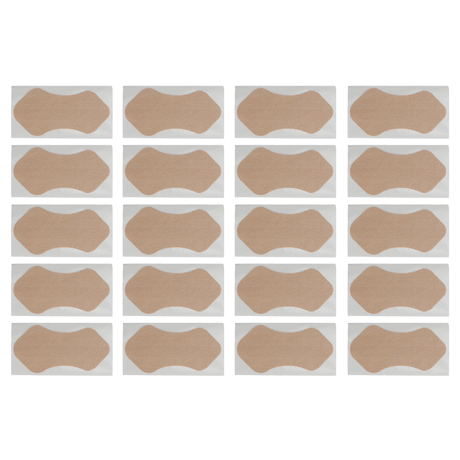 20 шт. одноразовых пластырей от пота подмышек, эластичных, высокоабсорбирующих, дышащих, невидимых