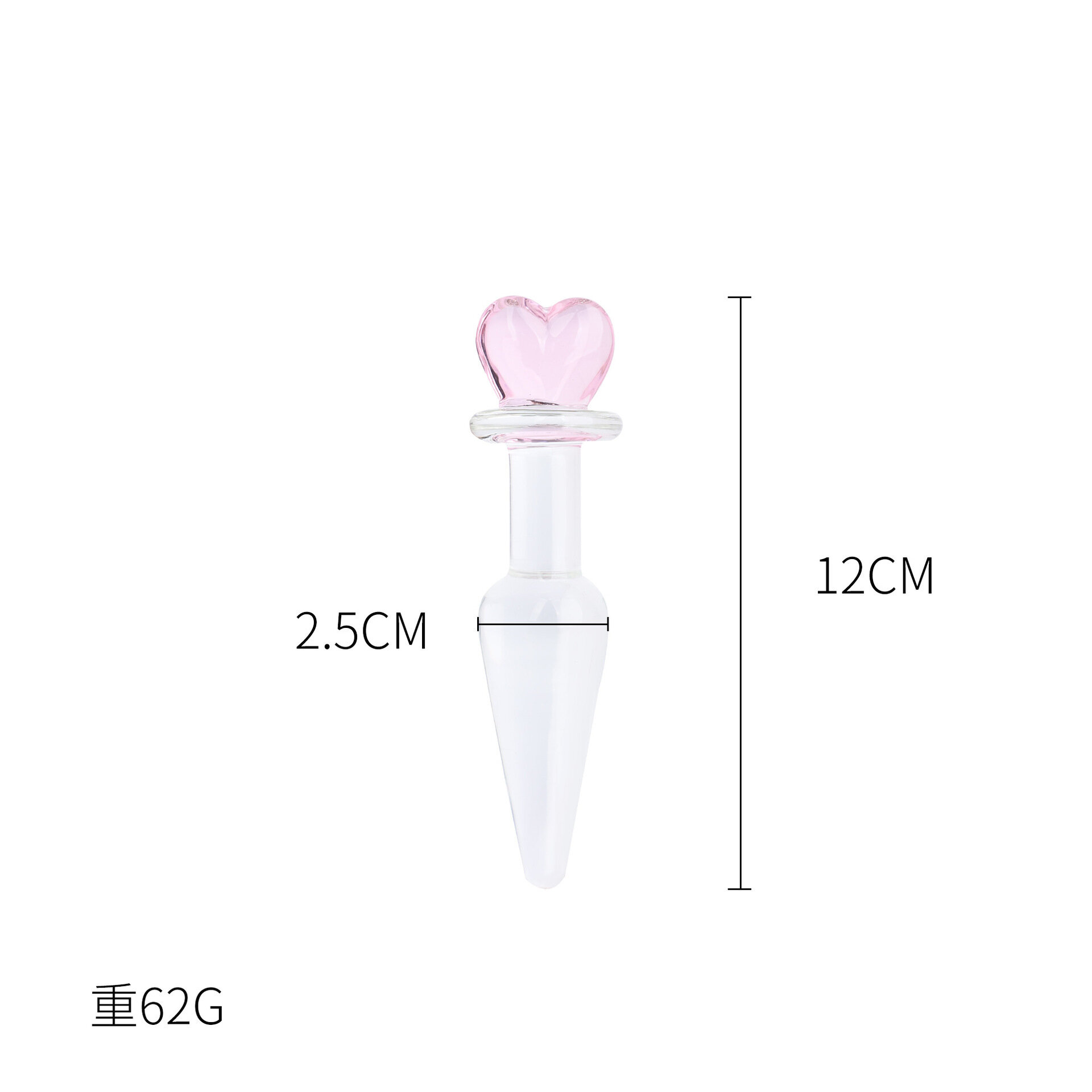 Кристаллическая анальная пробка стеклянный пенис анальный женский мастурбатор массажная палочка sm секс-игрушка обучение пары товары для взрослых