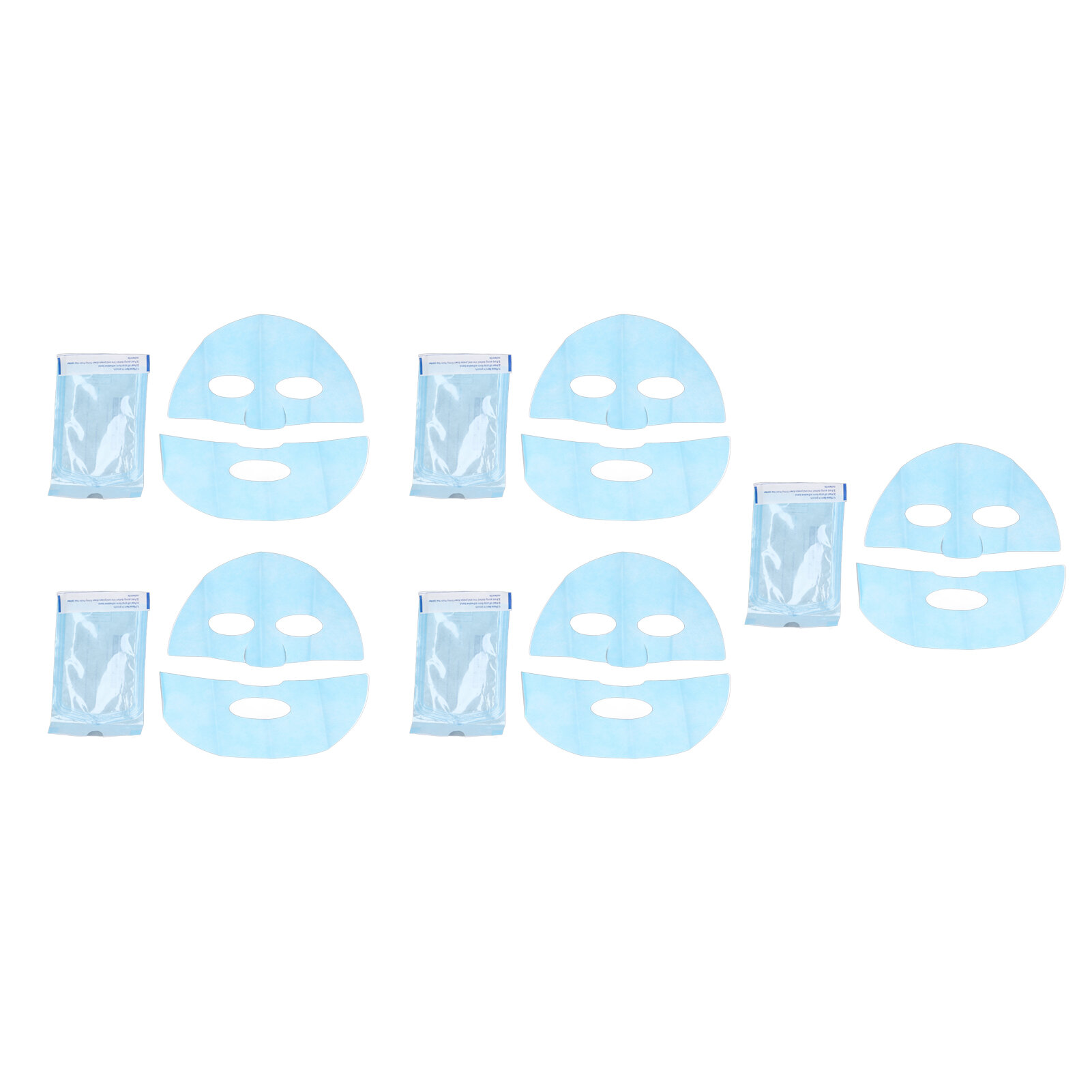 5 листов коллагеновой растворимой пленки, улучшающей эластичность кожи, укрепляющей коллагеновую увлажняющую пленку для всего лица