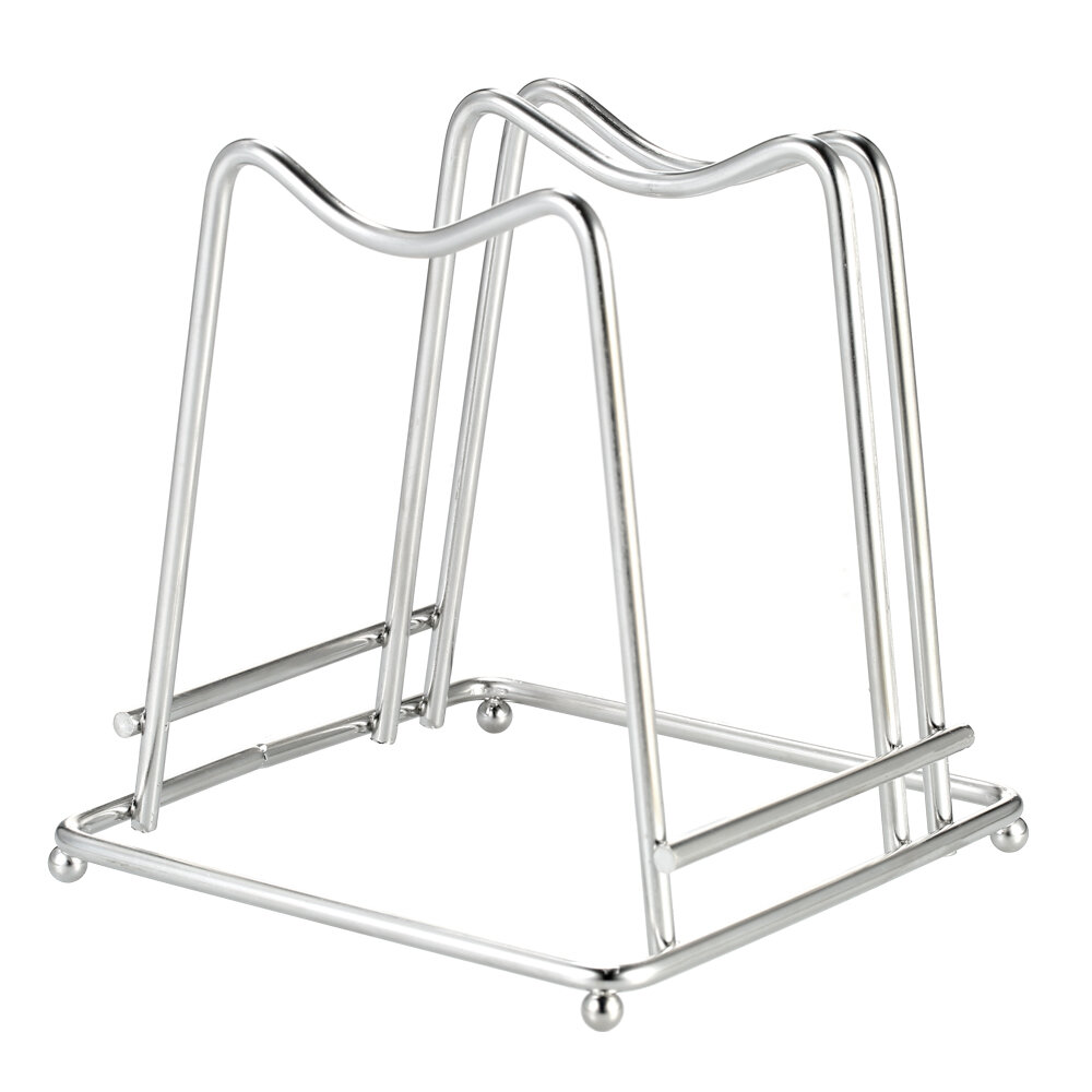 Stainless Steel Cutting Board Holder Chopping Stand Rack Kitchen Household Organizer