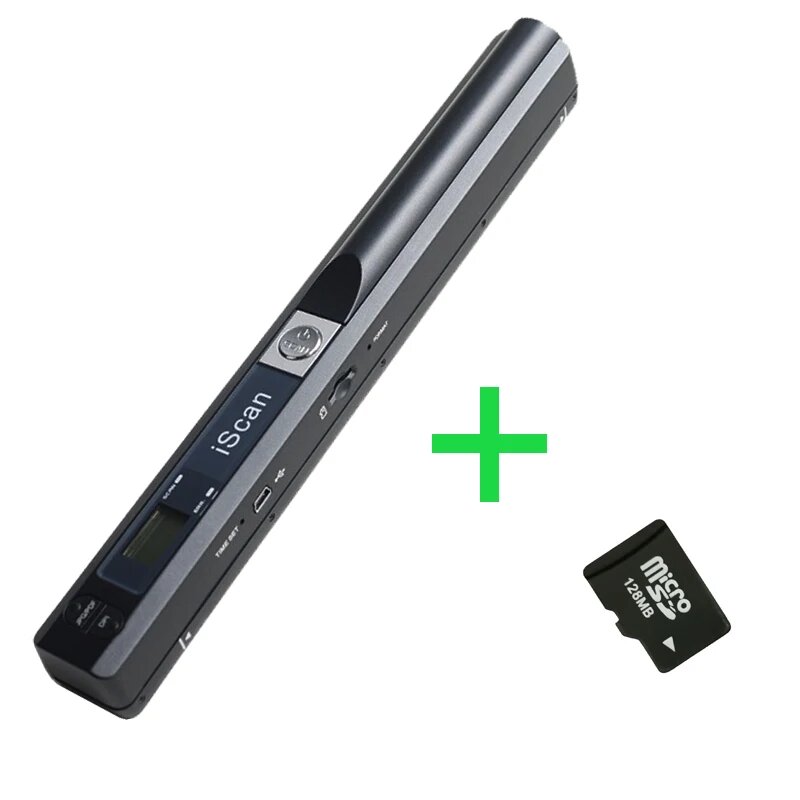 Портативный сканер документов Mini JPG/PDF, Scanner and SD card