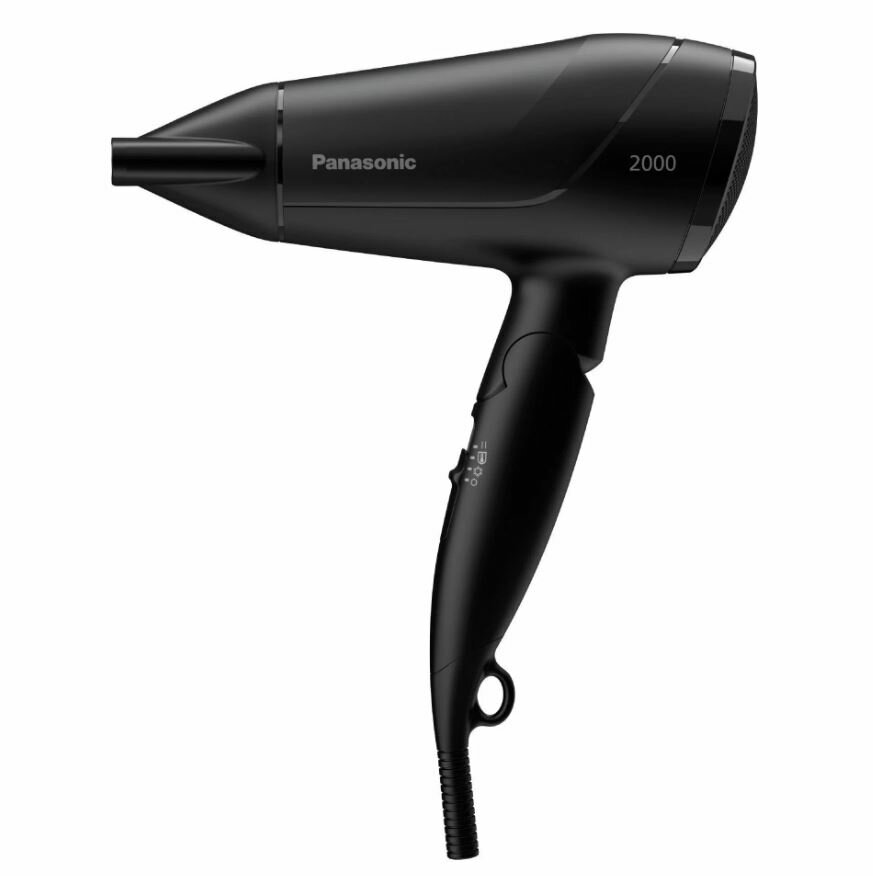 Фен Panasonic EH-ND65-K865, складной, узкий концентратор, мощность 2000Вт, чёрный