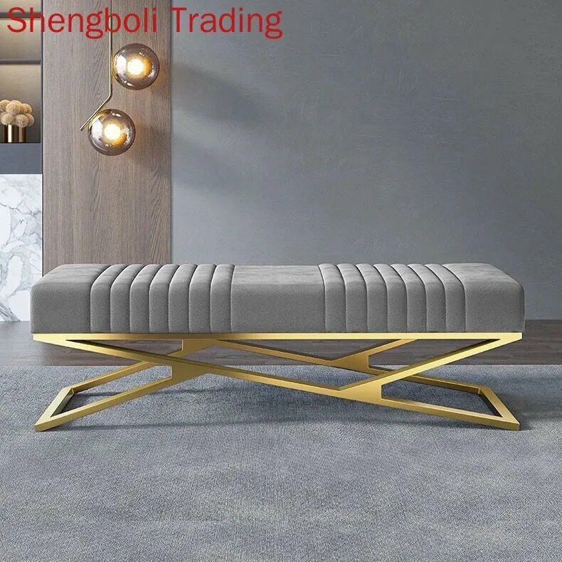 Банкетка, велюр искусственный, для прихожей, 140 см x 38 см x 45 см