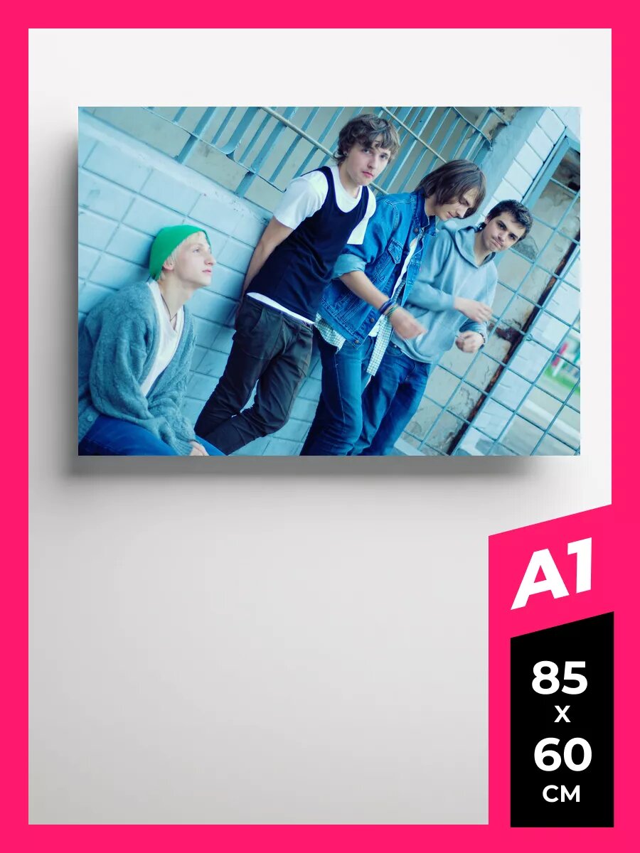 Интерьерный постер Нервы 8 на стену А1, А2, А3, 50 х 70, матовая фотобумага премиум качества