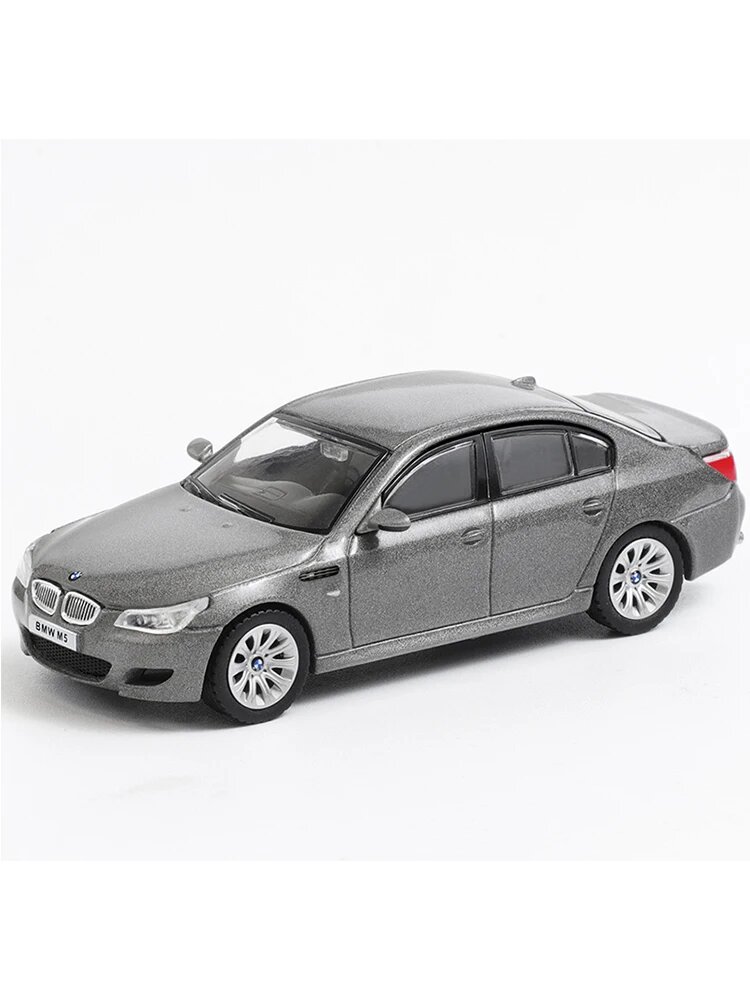 Maisto BMW M5 (E60) Gray, 1:64 — фото 1