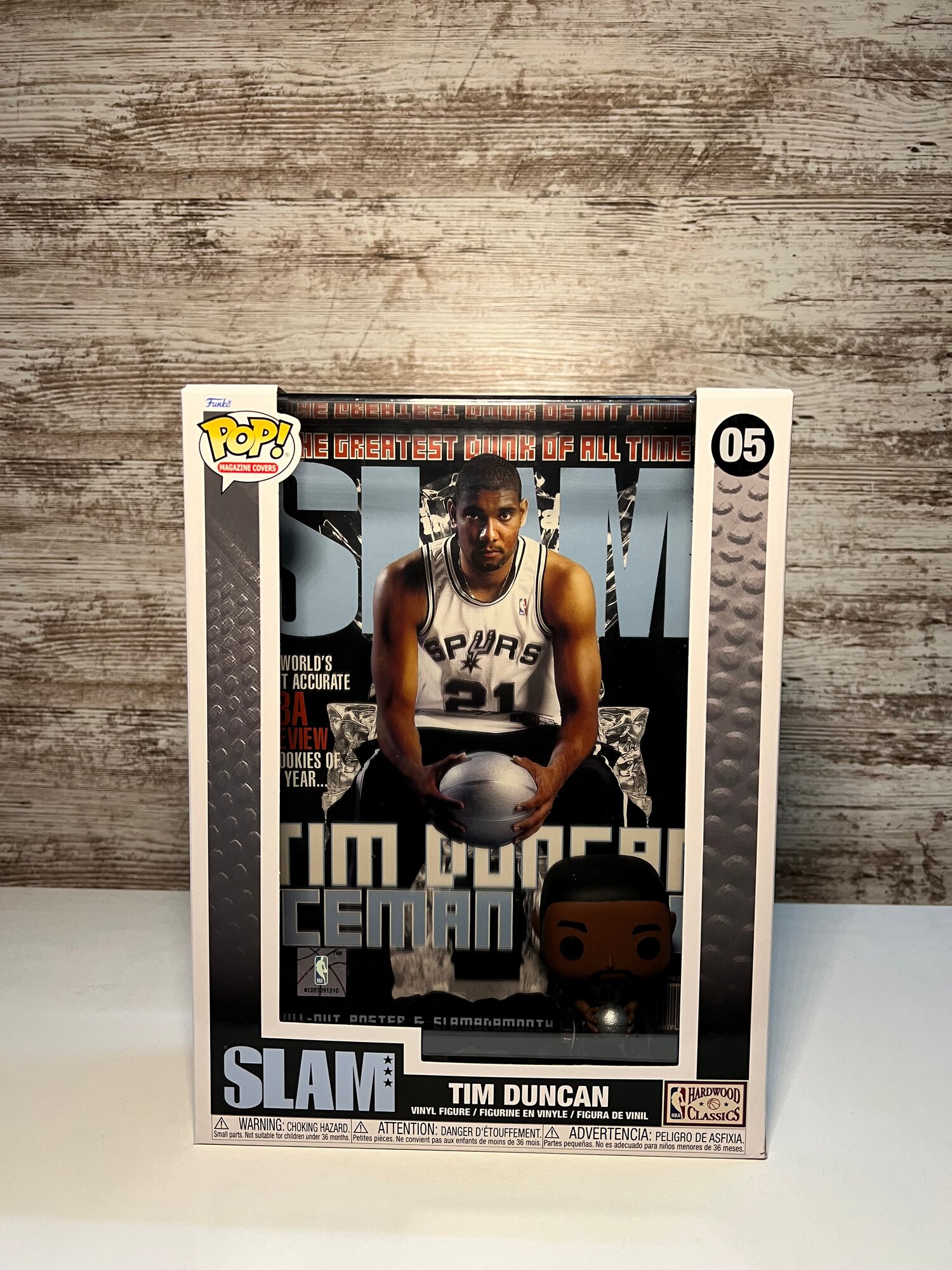 Фигурка Фанко Тим Данкан, баскетболист, Tim Duncan, 10 см от Funko