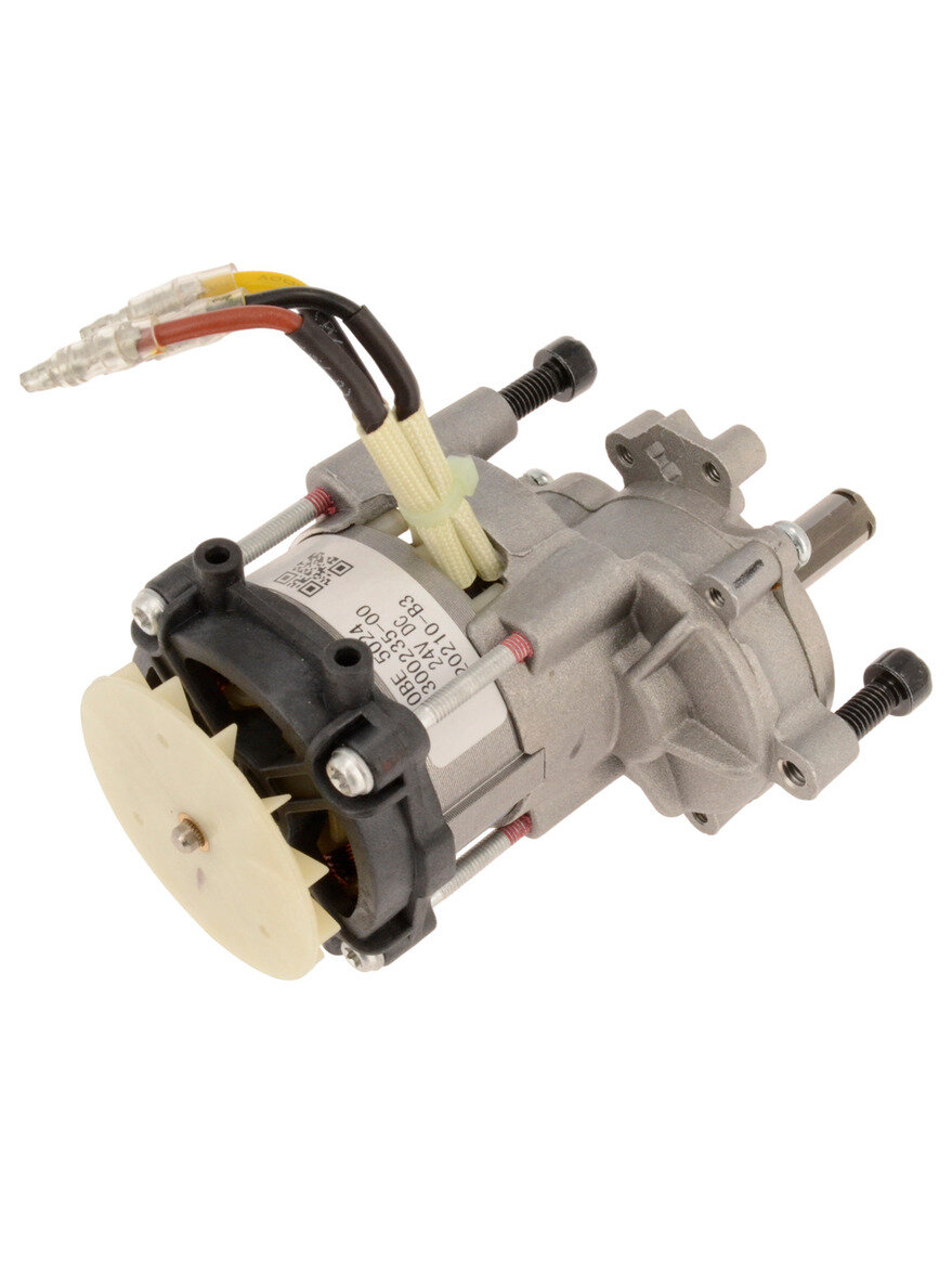 Мотор 24В с редуктором в сборе для электропилы цепной GreenWorks GD24CS30