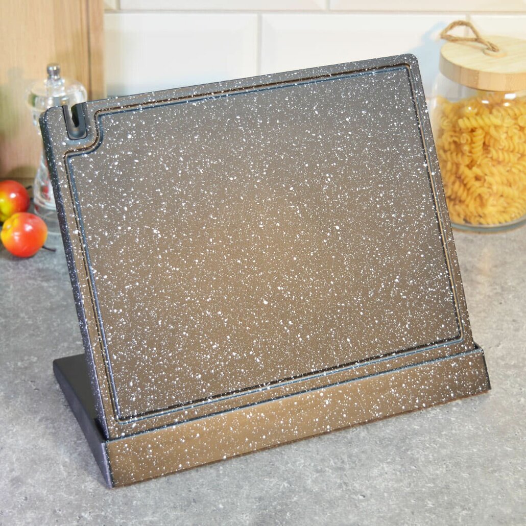 Подставка для ножей магнитная Mayer&Boch, удобное хранение, пластиковая, черная