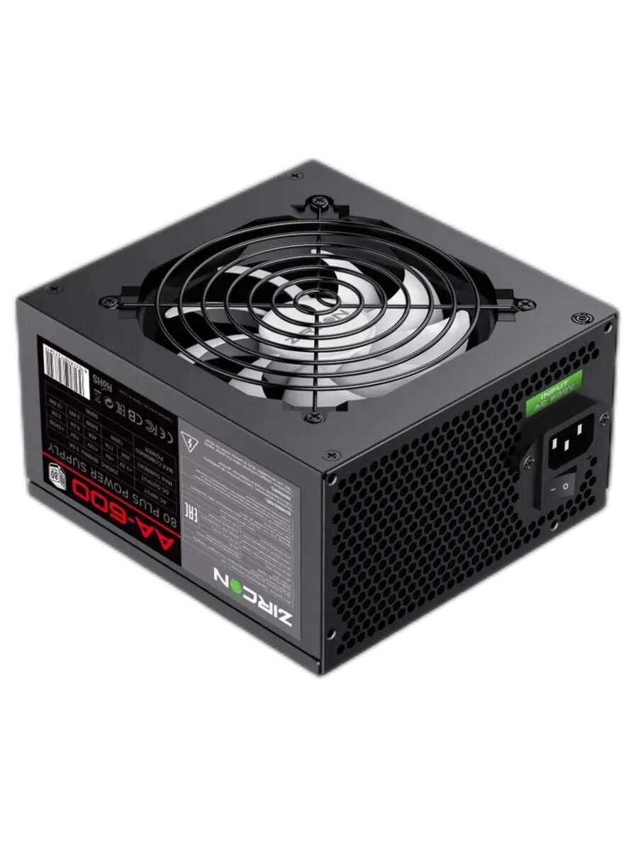 Блок питания для ПК 600W AA-600 APFC ATX 5 SATA