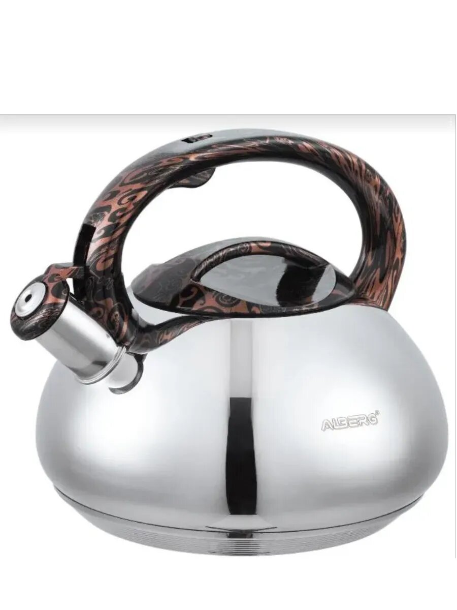 Чайник для плиты сталь AL-3067 3л со свистком