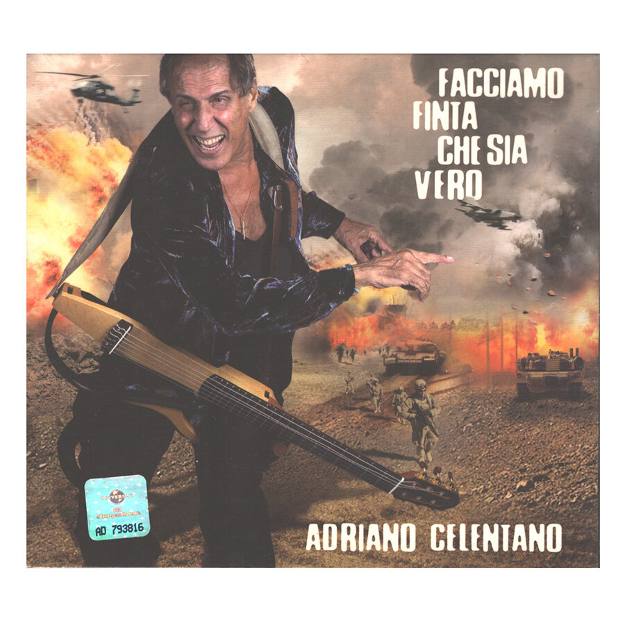 Компакт-диск Adriano Celentano — Facciamo Finta Che Sia Vero (RU)(CD)