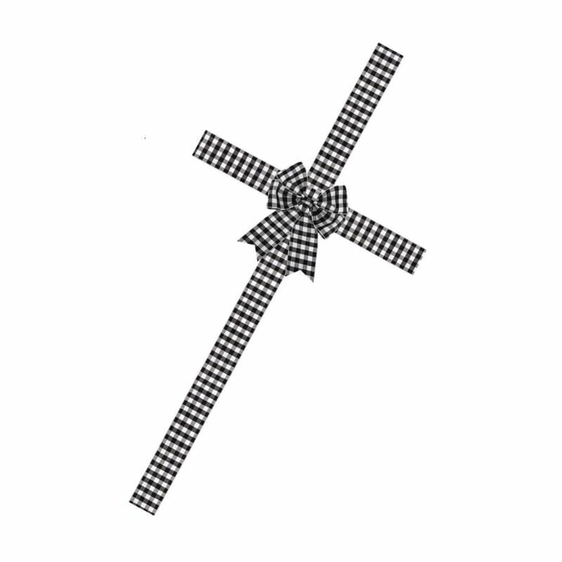 Двери, окна, шкафы, бантовые украшения-черно-белая сетка
