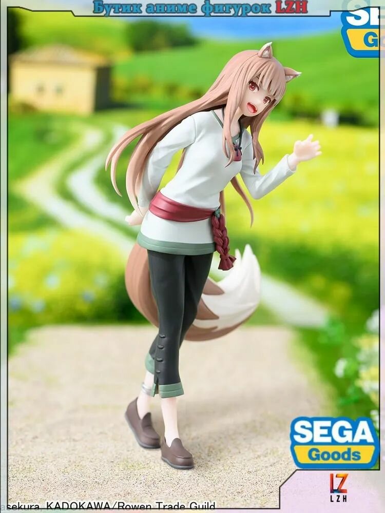 Аниме Фигурка SEGA Desktop Холо из "Охота на волка и пряности" 16cm