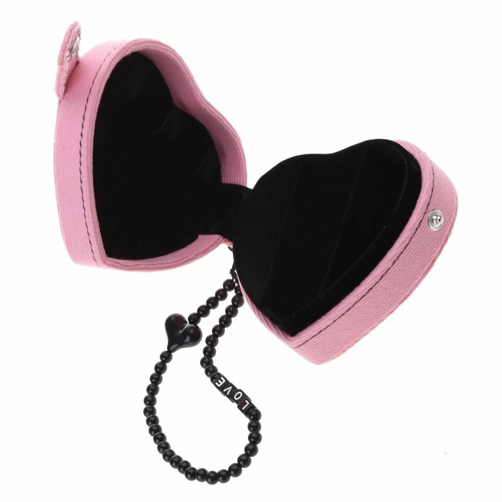 Шкатулка, Мини-шкатулка для украшения торта в форме сердца-розовый