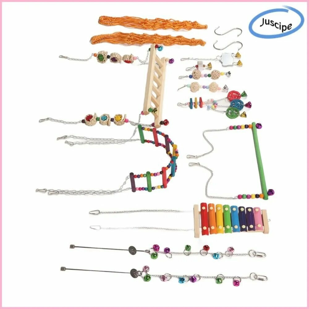 Игрушки для кур, безопасные и стильные качели, для всех видов птиц