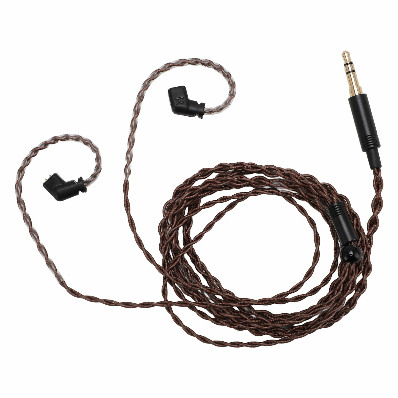 Обновление наушников и замена кабеля с 3,5 мм на 2-контактный разъем 0,78 мм, подходящий для 2-контактных наушников с интерфейсом 0,78 мм, таких как QDC/KZ ZSX/ZSN/ZS10 Pro/EDX и т. д.