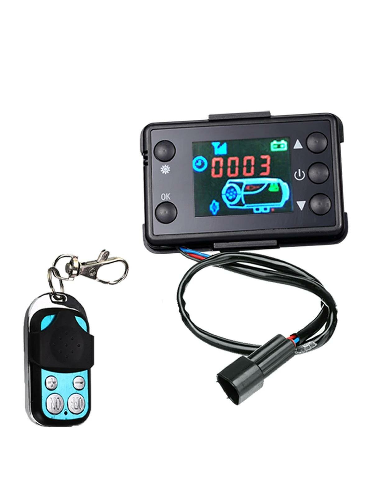 Программируемый Контроллер дизельного обогревателя ЖК-дисплей Дистанционное управление 2 кВт 5 кВт 8 кВт