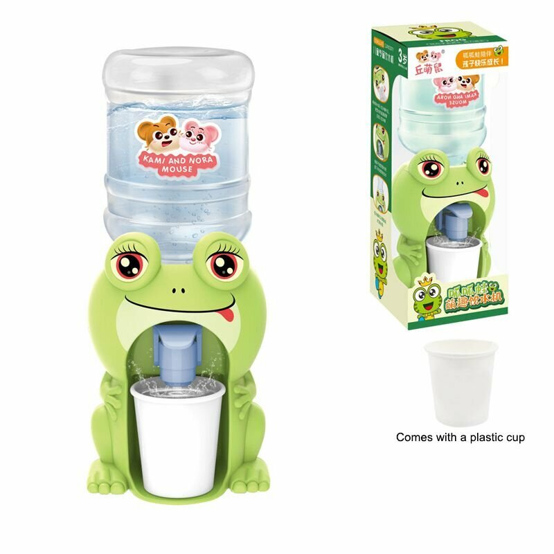 Очаровательная миниатюрная игрушка - водный автомат. Подарок для детей для веселого времяпрепровождения. Лягушка.
