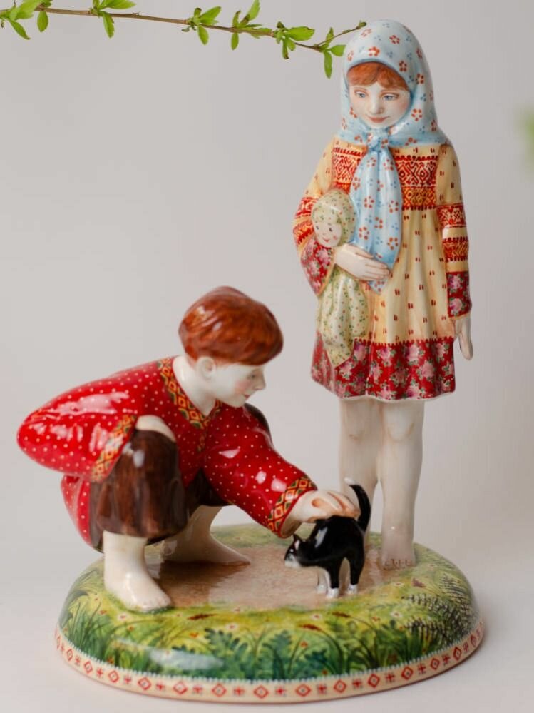 Фигура Дети (Коллекция "Русские")