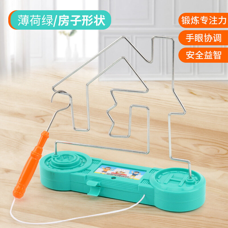 Детская развивающая электронная игрушка-лабиринт с сенсорным управлением, для раннего развития, тренировки концентрации