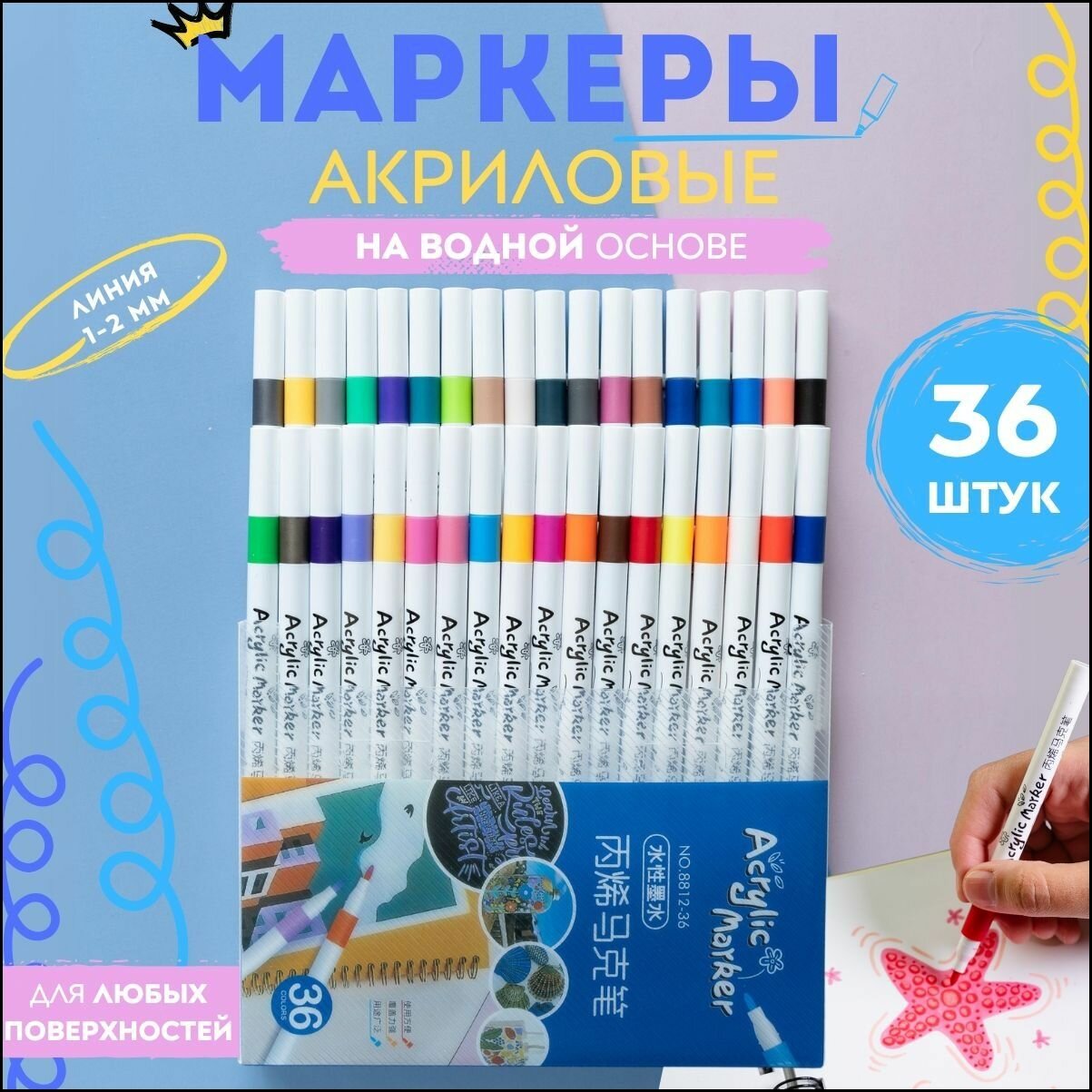 Набор маркеров