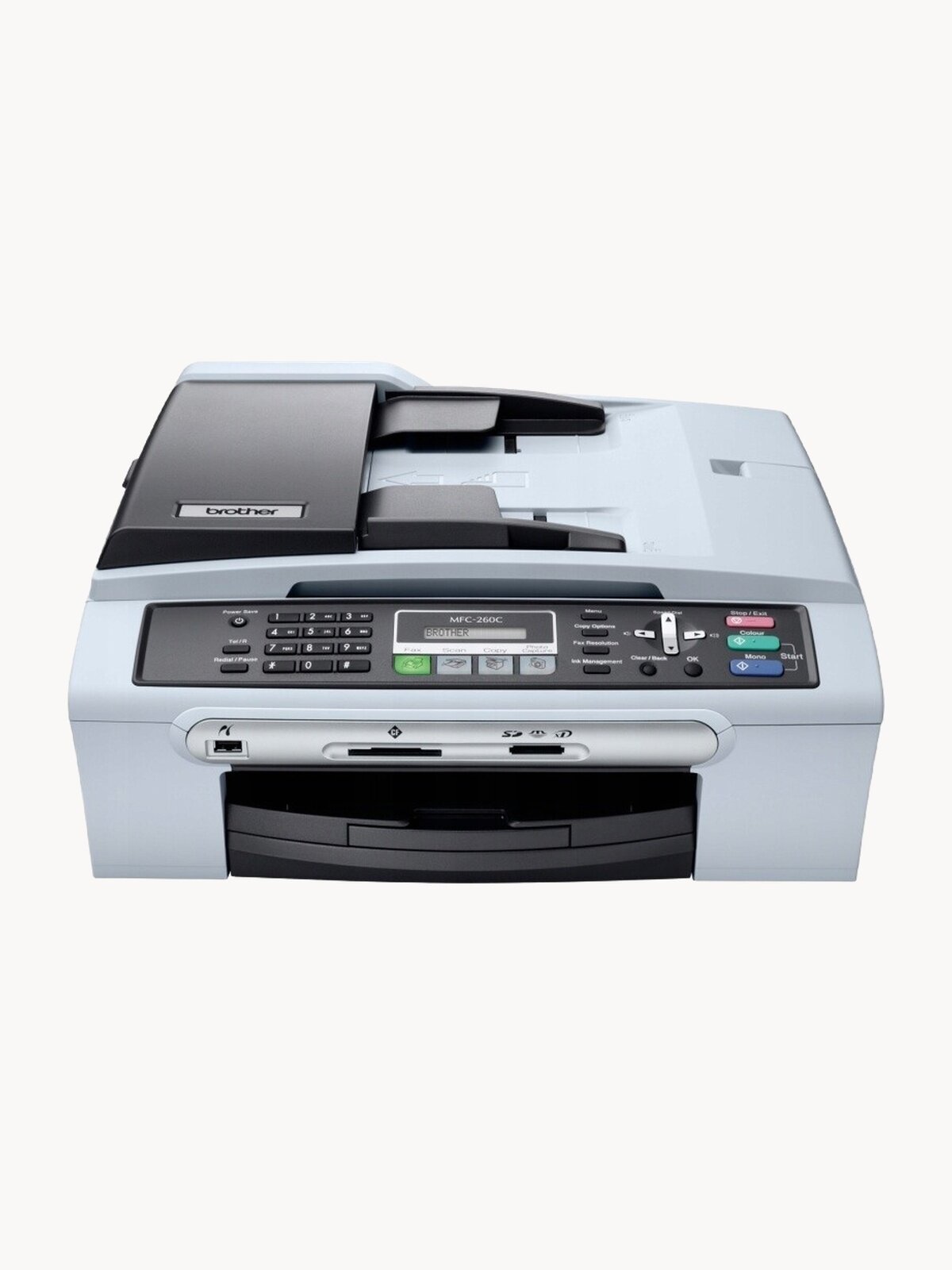 Струйное цветное МФУ Brother MFC260CR1, принтер, сканер, копир, факс