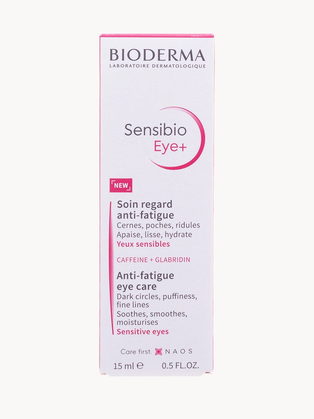 BIODERMA Sensibio Eye+ Увлажняющий гель для контура глаз против темных кругов, морщин и отеков