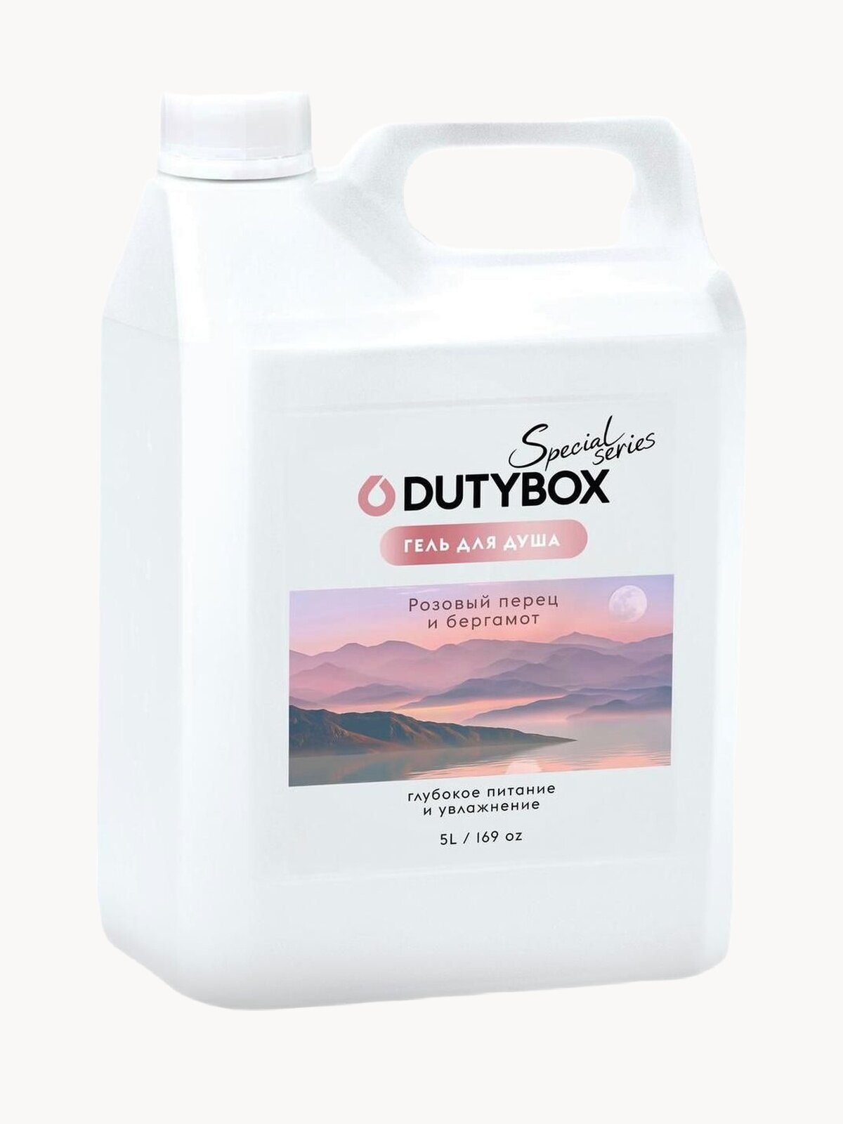 Гель для душа DUTYBOX Розовый перец и бергамот 5л